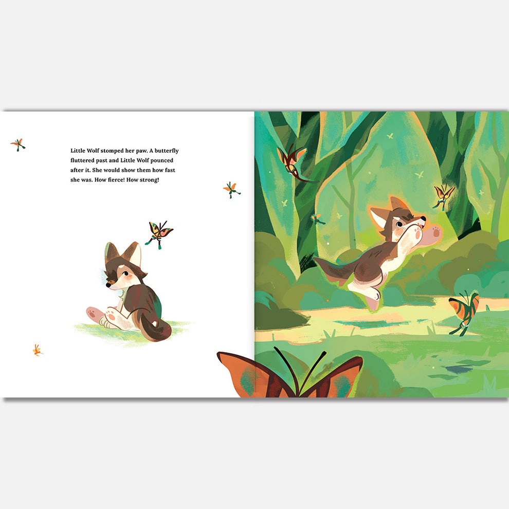 The Little Wolfs Howl – Marble Press Book Store